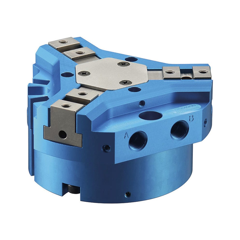 Pneumatic gripper - NTS307 - Kitagawa Europe - parallel / 3-jaw / compact