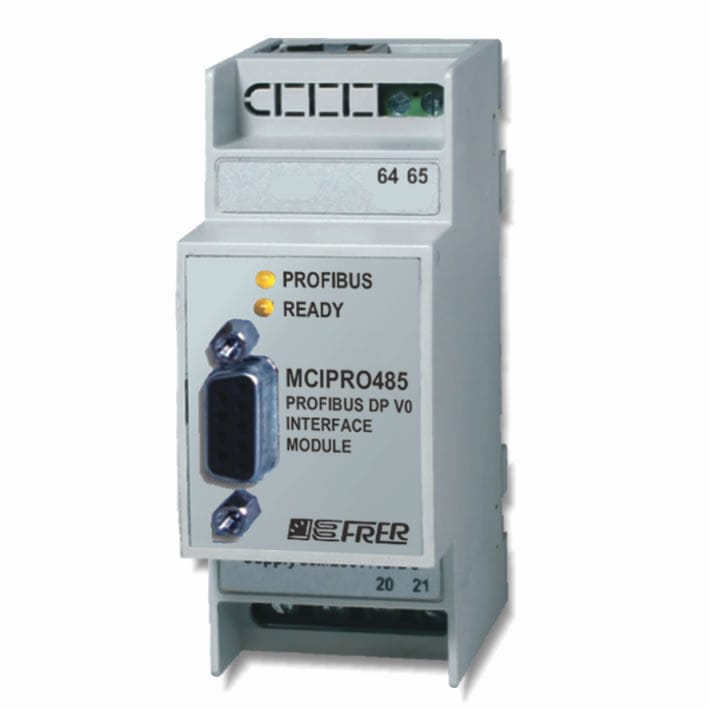 RS-485 interface module - MCIPRO485 series - FRER - Modbus / PROFIBUS ...