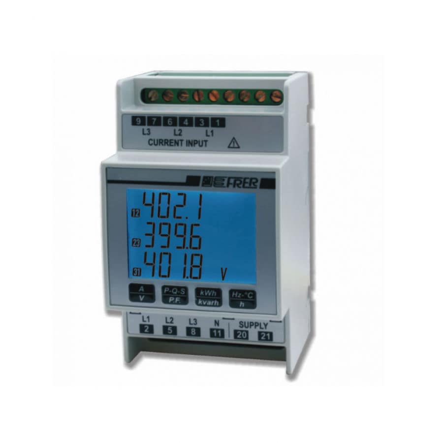 3-phase electrical networks analyzer - NANO 5 - FRER - signal / compact