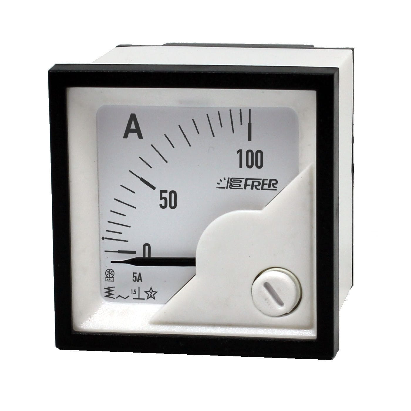 Analog ammeter - F48EAX - FRER - AC / single-phase / panel-mount