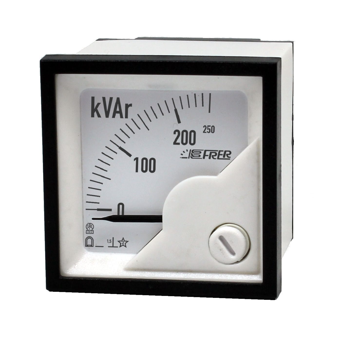 Reactive power power meter - F48R series - FRER - analog / panel-mount ...