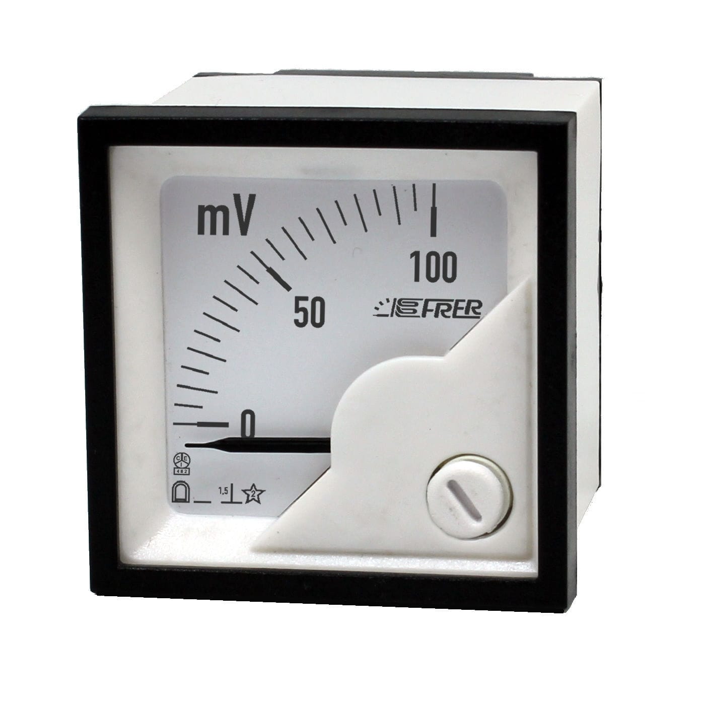 Analog millivoltmeter - F48MMV - FRER - stationary / DC