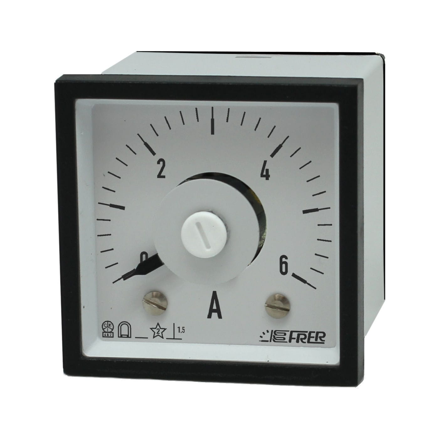 Analog ammeter - A48MAX - FRER - DC / panel-mount