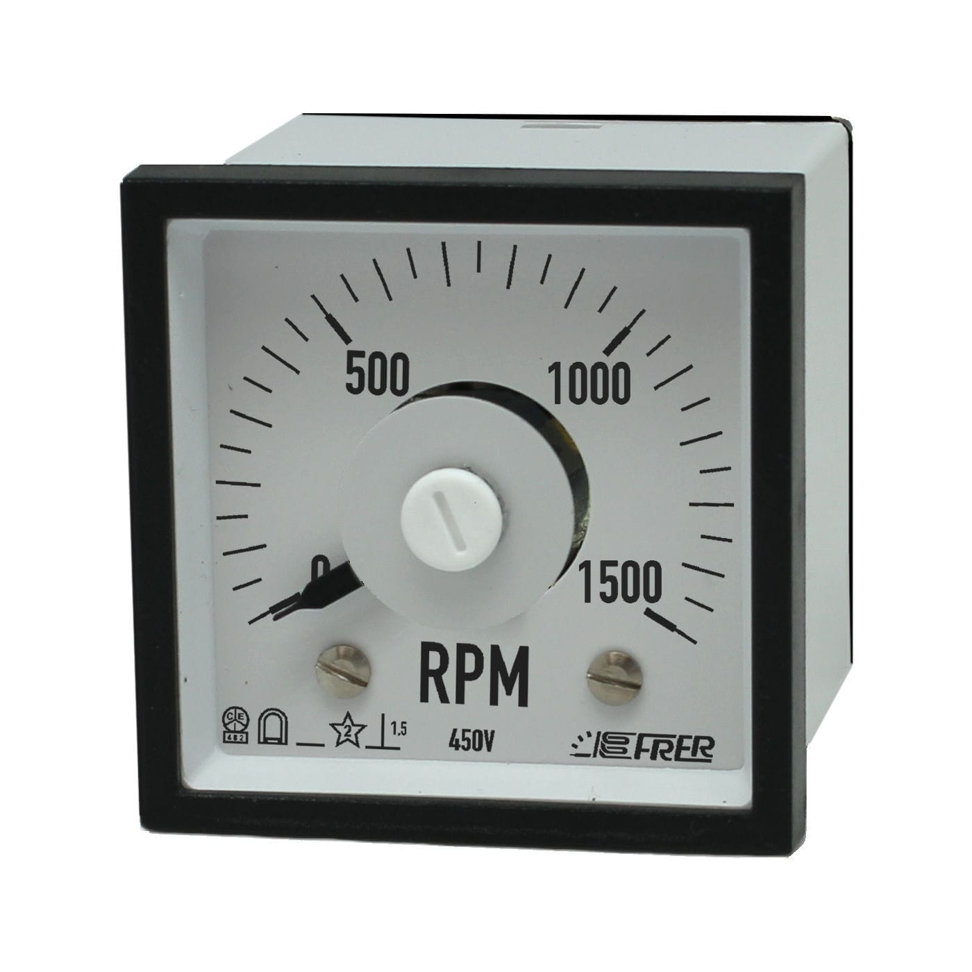 Speed panel meter - A48TPX - FRER - analog / recessed