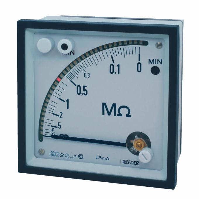 Panel-mount insulation resistance meter - X96 series - FRER