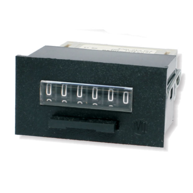 Pulse counter - D58 - FRER - 6-digit / electromechanical / panel-mount