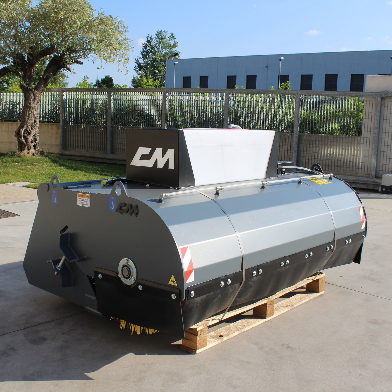 Sweeper bucket - CBS 175 - CM Srl - for loaders / for telehandlers