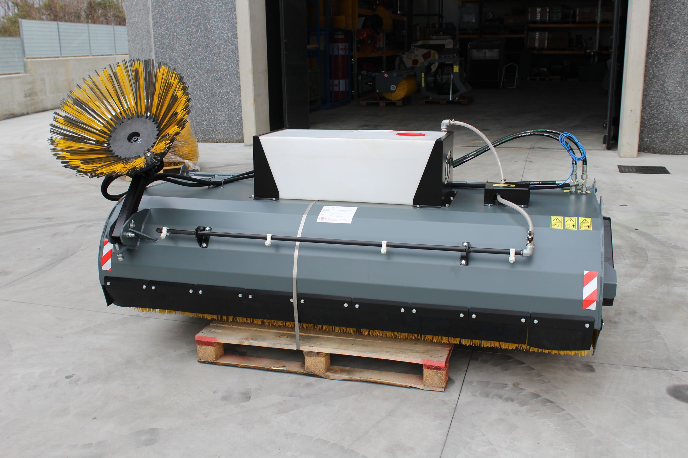 Sweeper bucket - CBS 250 - CM Srl - for skid steer loaders / for ...