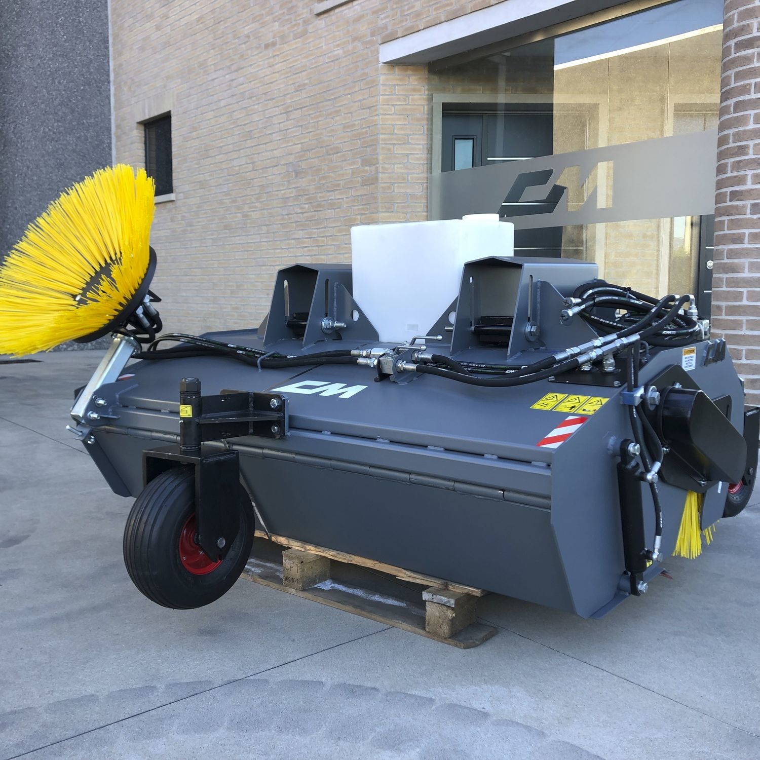 Sweeper bucket - CSI 175 - CM Srl - for skid steer loaders / for ...