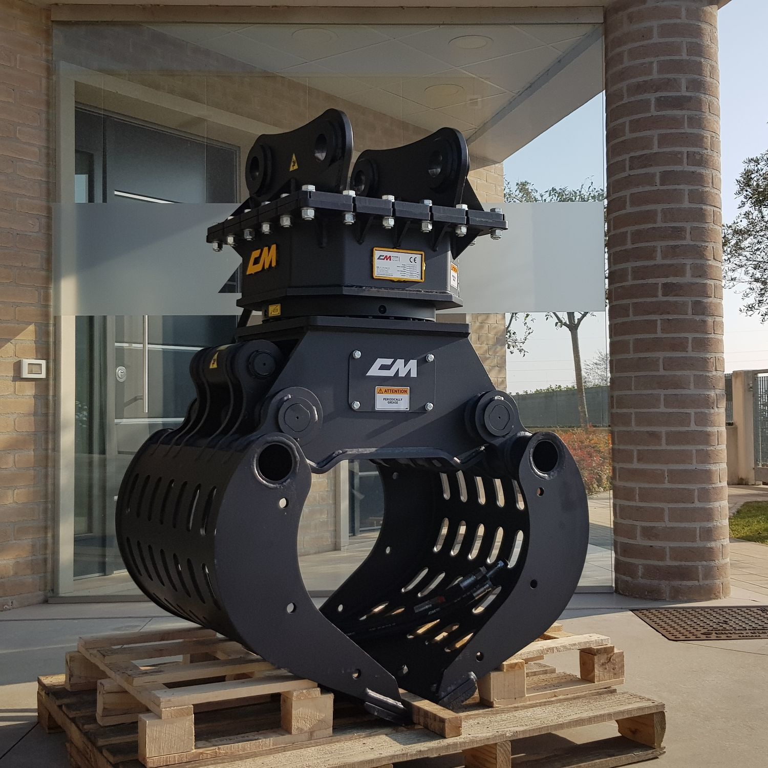 Hydraulic sorting grapple - G180 - CM Srl - waste collection / for the ...