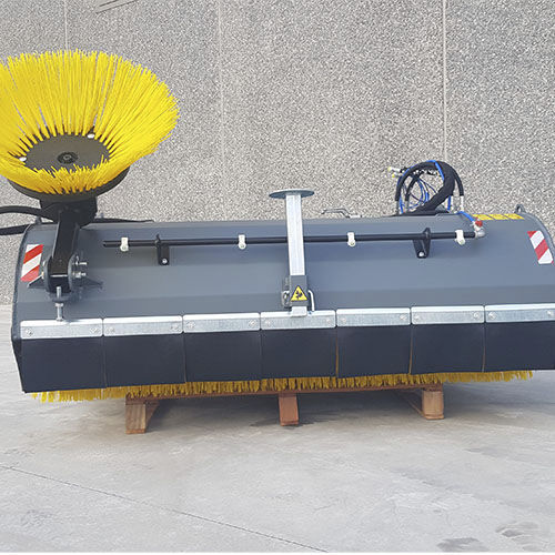 Sweeper bucket - CBS MK 150 - CM Srl - for skid steer loaders