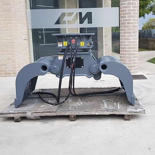 Waste collection sorting grapple - G160 - CM Srl - for the recycling industry / construction site