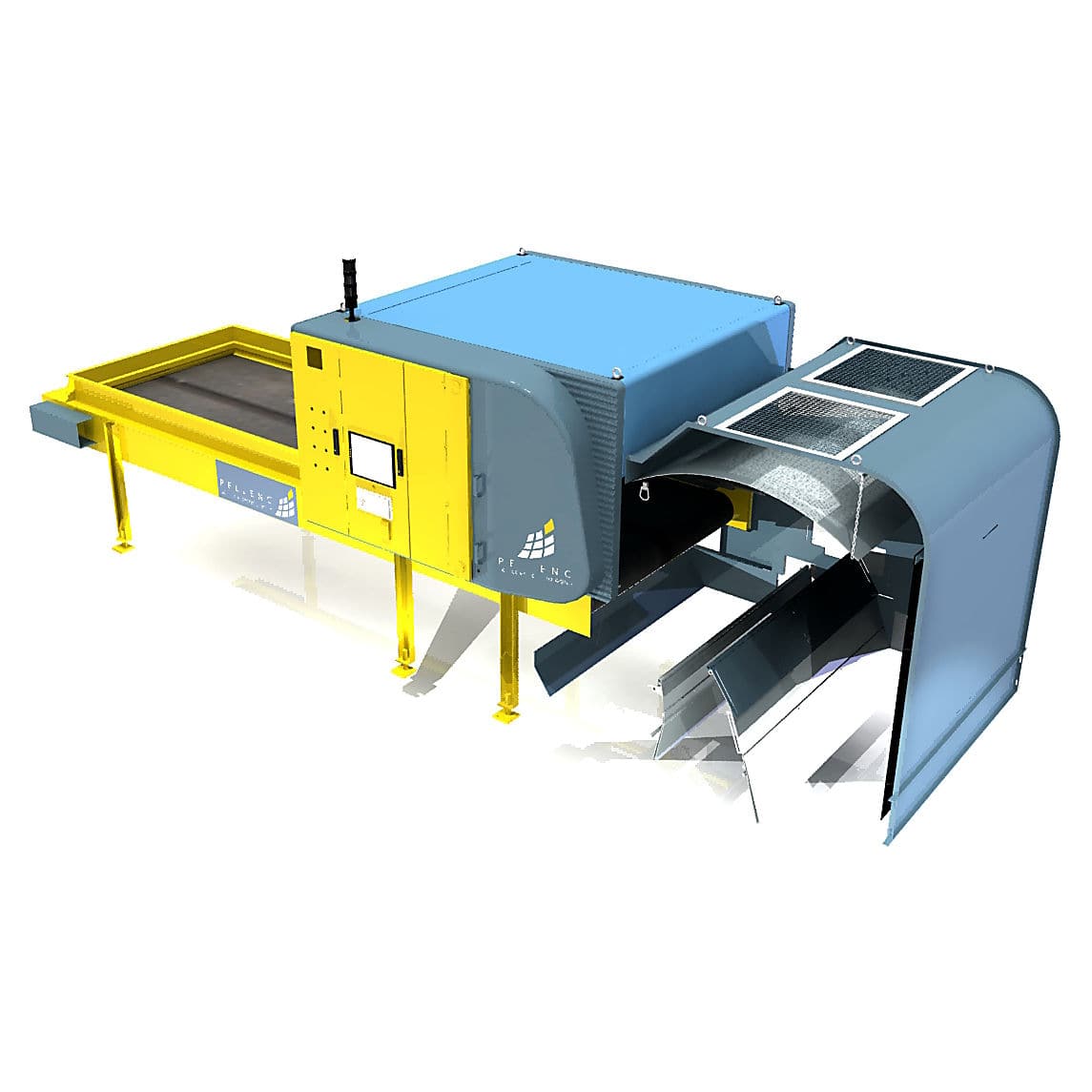 Plastic recycling sorting machine - Mistral Dual Vision - pellenc ...