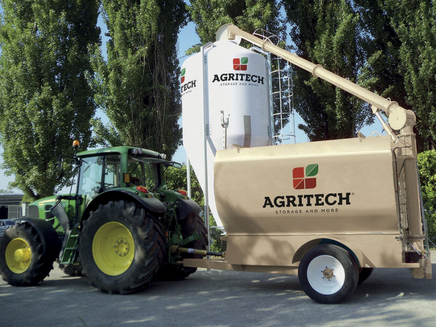 Transport tank - AG series - AGRITECH SRL - discharge / bulk products ...