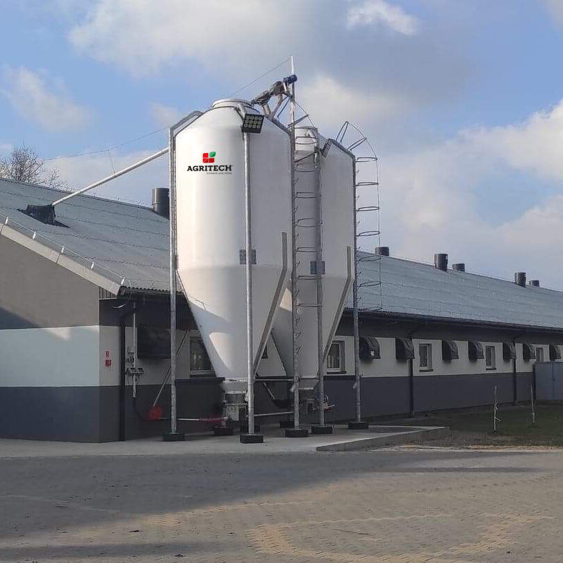 Cone-bottom silo - SIV series - AGRITECH SRL - for powders / bulk / for ...