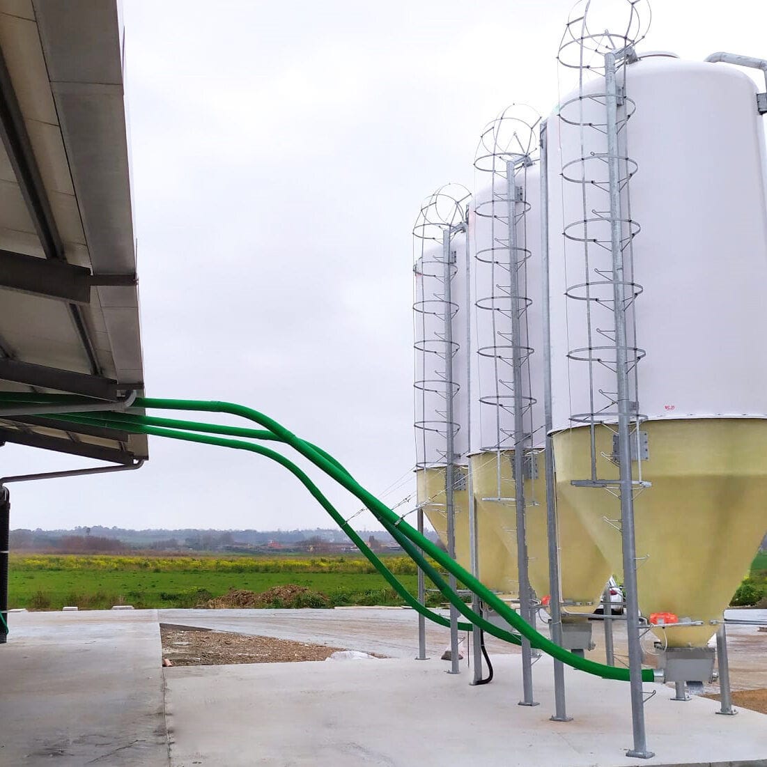 Flexible conveyor - AGRITECH SRL - screw / spiral / transport