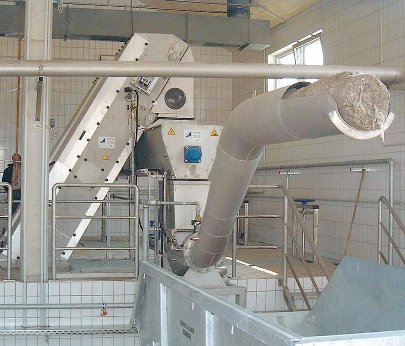Wet screener - FSM-Frankenberger GmbH & Co. KG - screw / for wastewater ...