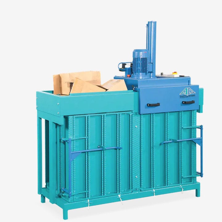 Cardboard baling press - K65-2/K70-2 series - Austropressen Roither ...