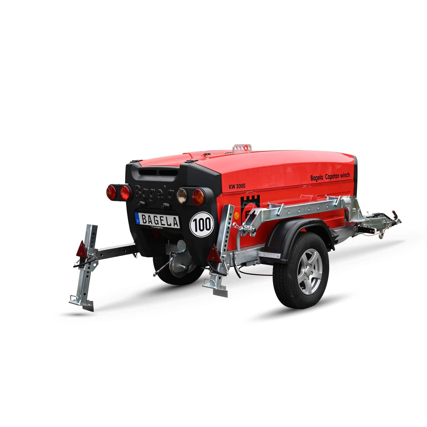 Pulling capstan winch - KW series - Bagela Baumaschinen GmbH & Co. KG ...