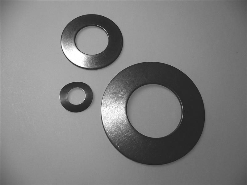 Compression disc spring - Barnes Group - conical / steel / for heavy loads