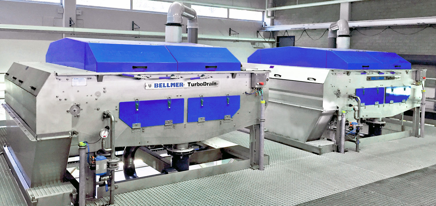Belt thickener - TURBODRAIN - Gebr. Bellmer GmbH Maschinenfabrik - for ...