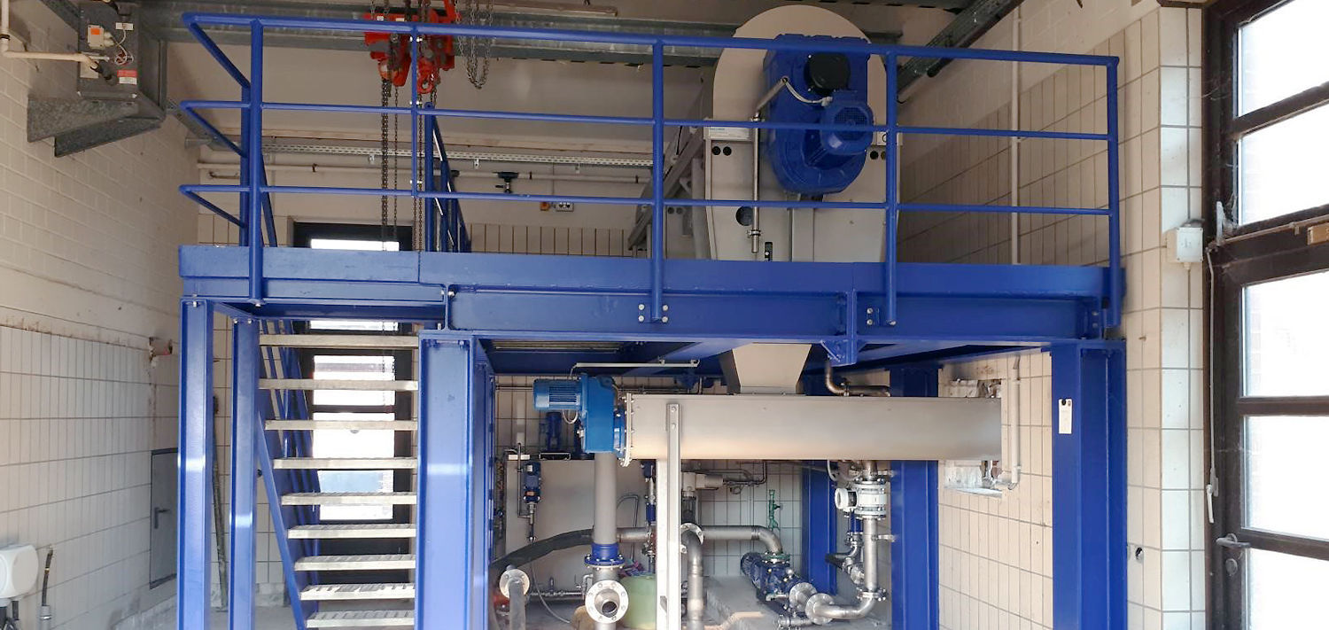 Belt filter press - AKUPRESS BX LL - Gebr. Bellmer GmbH Maschinenfabrik ...