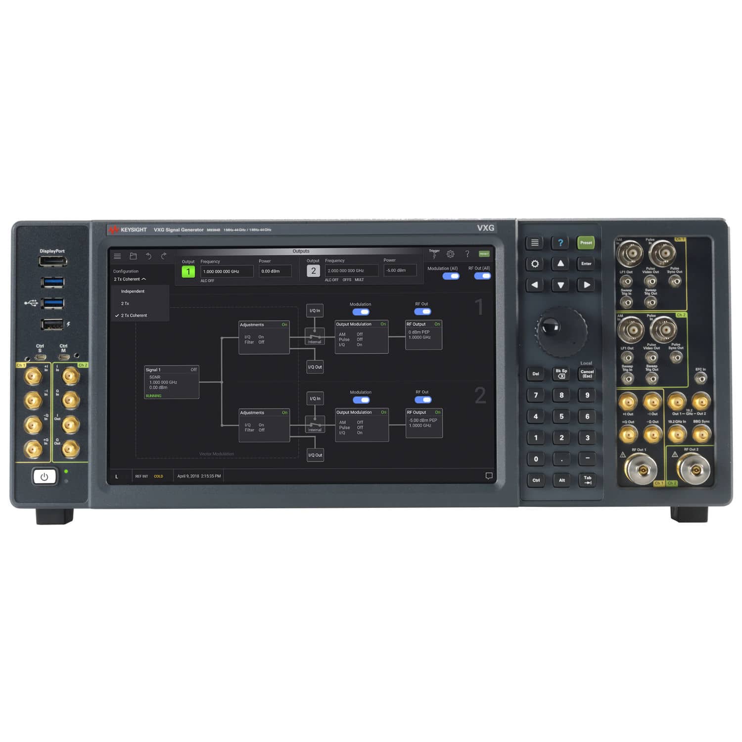 Vector signal generator - VXG - KEYSIGHT TECHNOLOGIES - RF / low phase ...