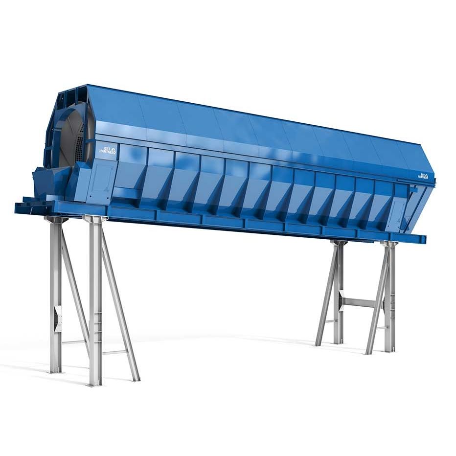 Sorting screener - SD series - BRT HARTNER GmbH - drum / rotary / for waste