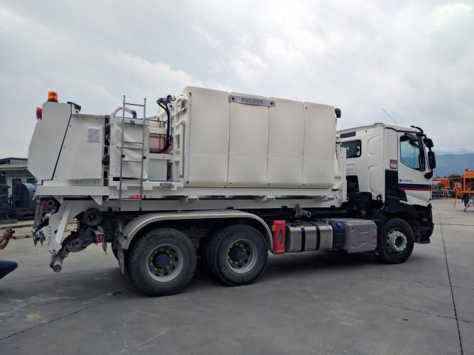 Concrete mixer truck - Mixspray - Bucher Municipal AG - hydraulic