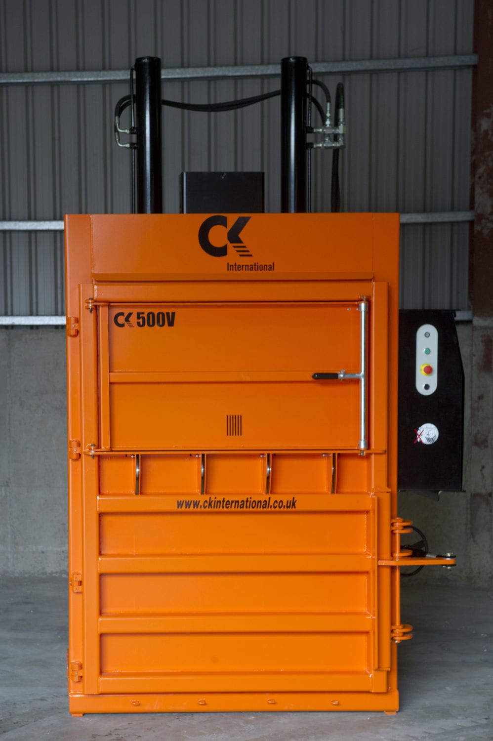 Cardboard baling press - CK500V - CK International ltd - for paper ...