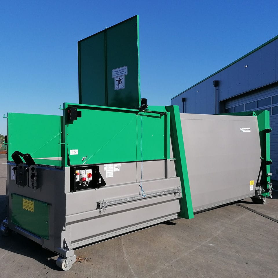 Organic waste compactor - CK International ltd - waste recycling / mobile