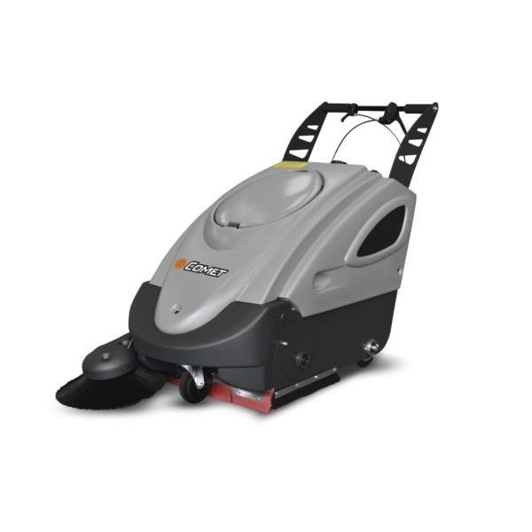 Walk-behind sweeper-scrubber-dryer - CSW 700 series - COMET Spa - electric