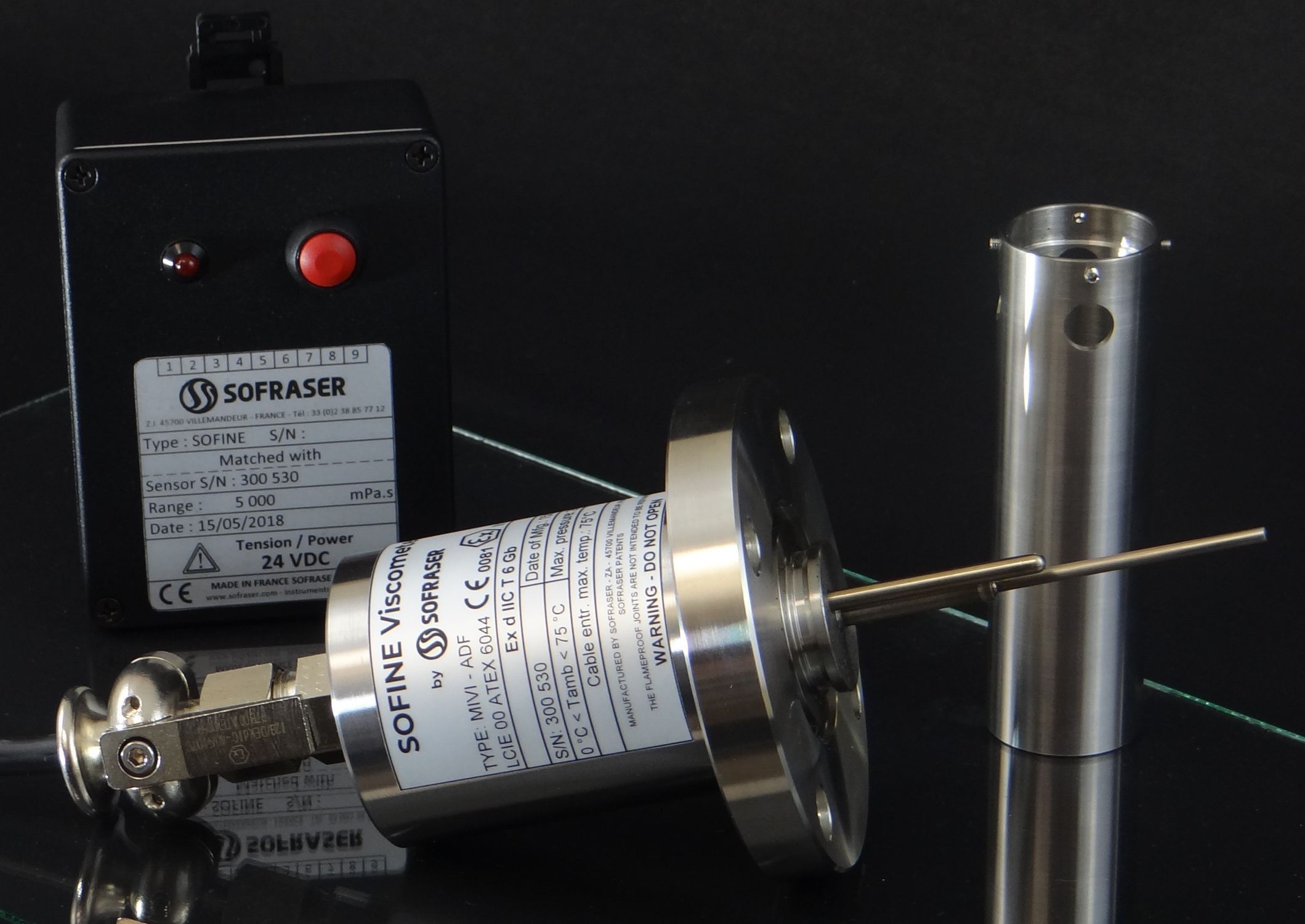 Coating viscometer - SOFINE - SOFRASER - vibrating / process / for ...