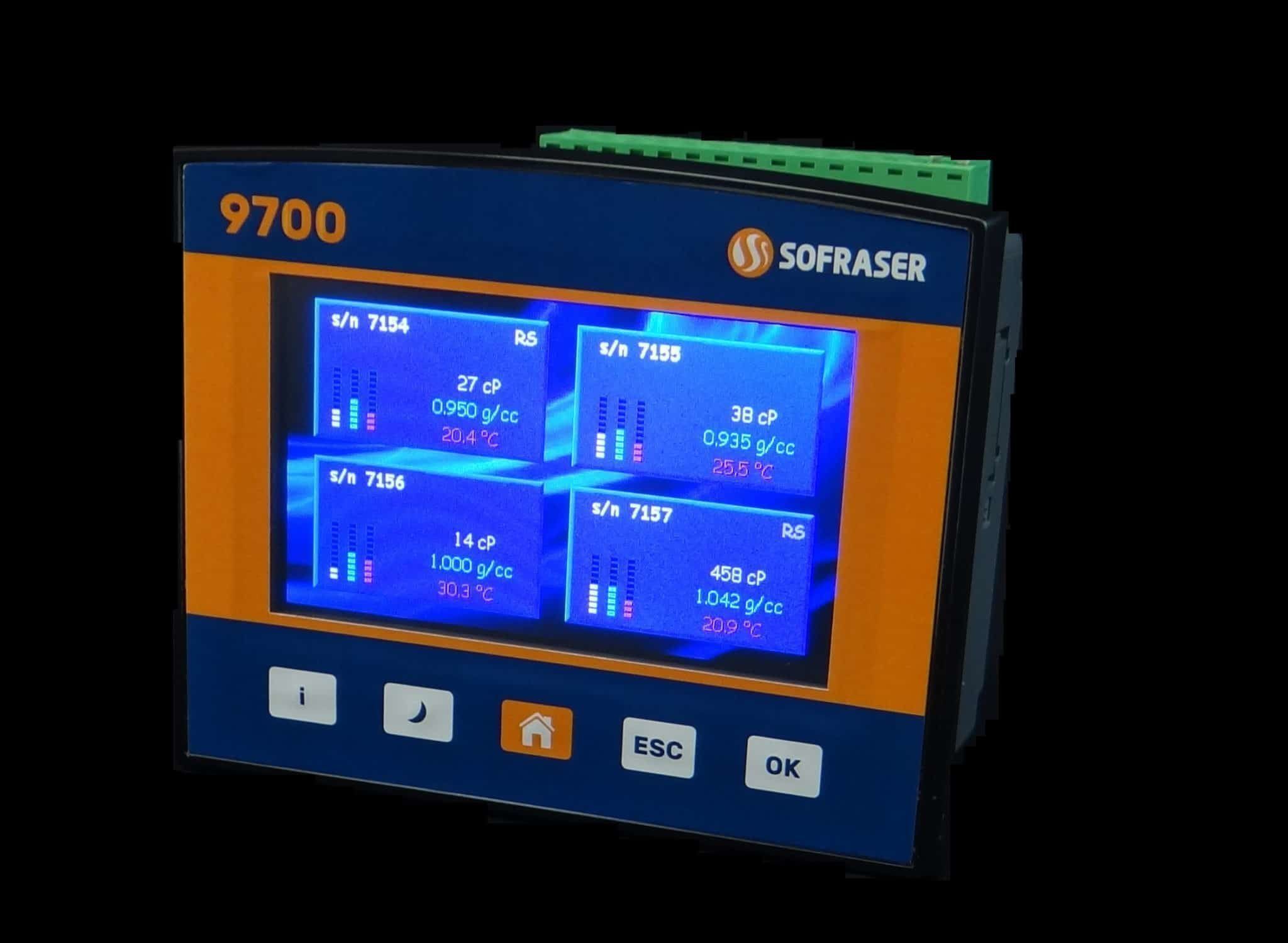 Fot inline viscometers viscosity controller - SOFRASER