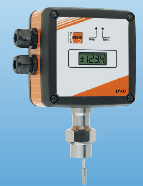 Paddle flow transmitter - DWD - KOBOLD INSTRUMENTATION - volume / for ...