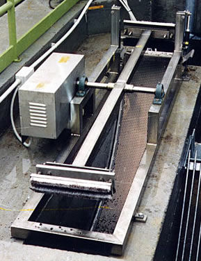 Belt screen - RSC series - COSME S.R.L - for wastewater treatment