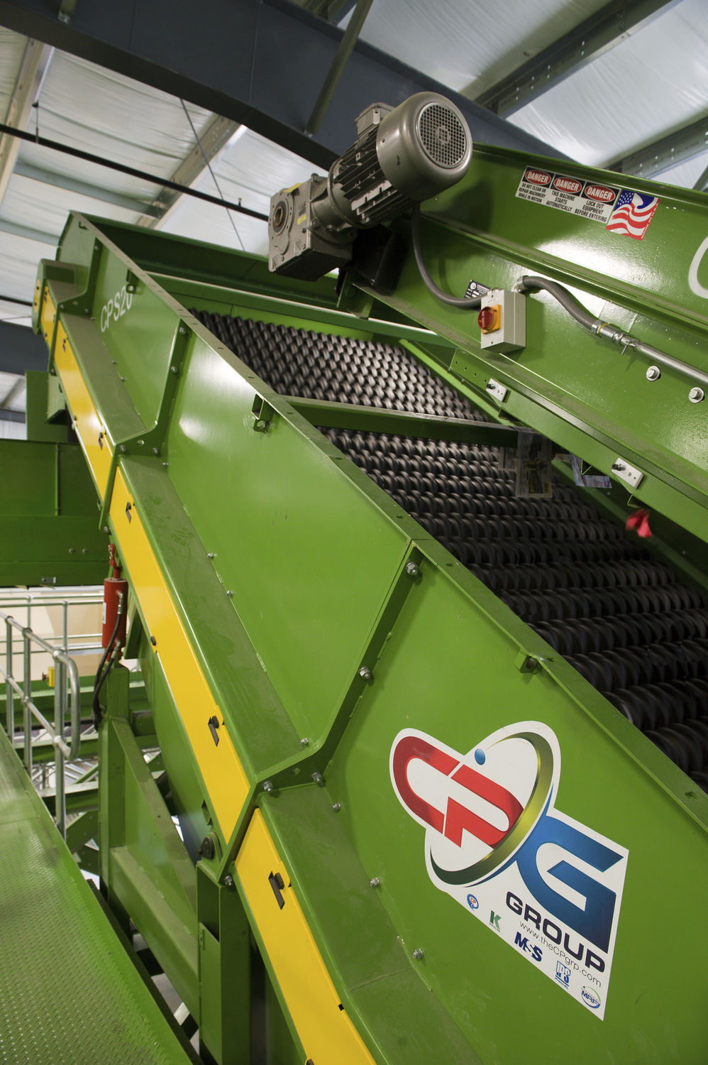 Linear vibrating screener - CPScreen - CP Manufacturing - for bulk ...