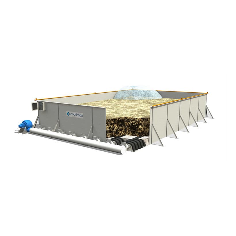 Air biofilter - BIO-F® series - Ecochimica System - particulate / membrane