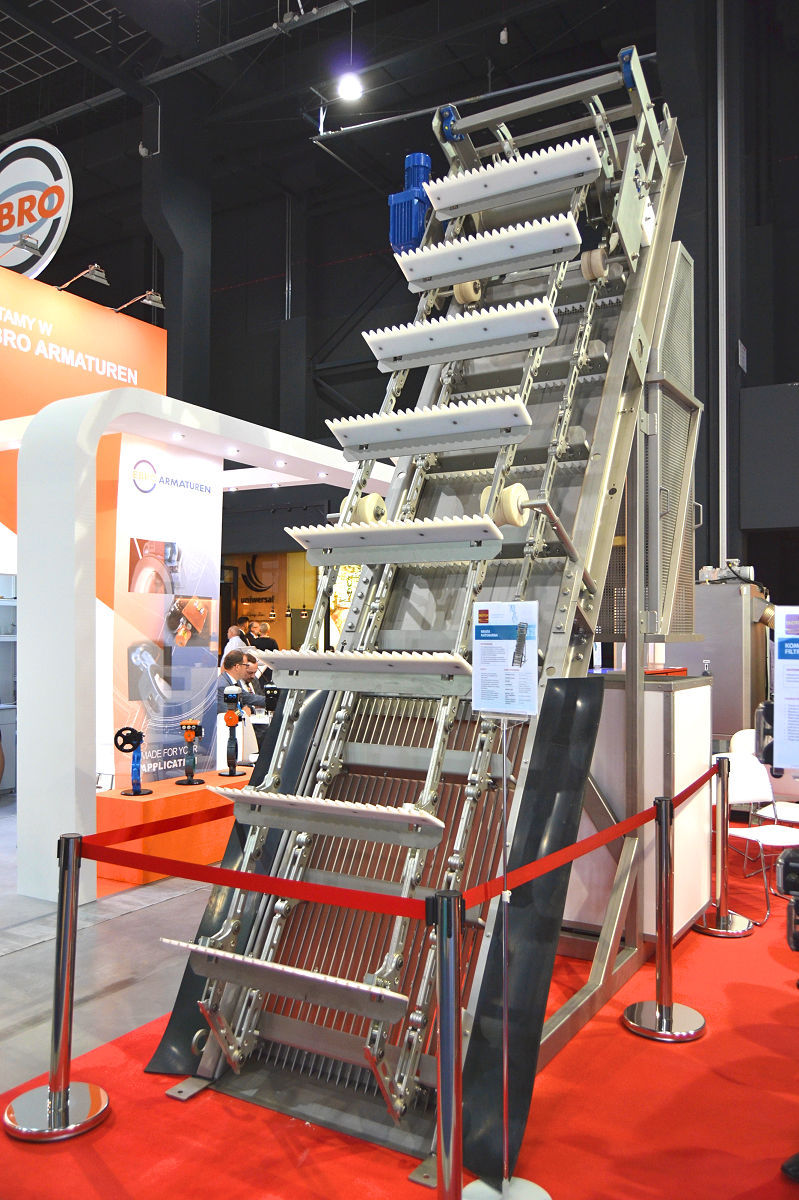 Step screen - EKOTON Industrial GROUP - for wastewater treatment