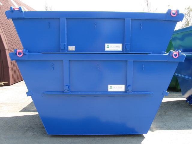 Metal waste bin - SMC - ELKOPLAST CZ - industrial waste / for urban ...