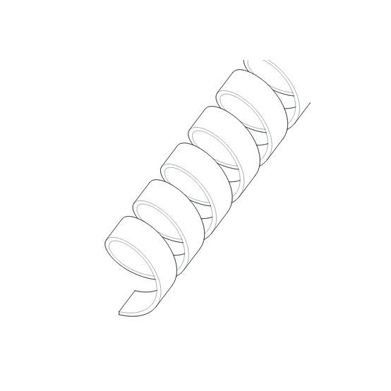 Compression spring - HELICAL - wire / inox / coil