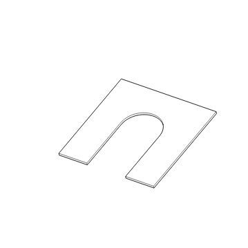 Alignment shim - HELICAL