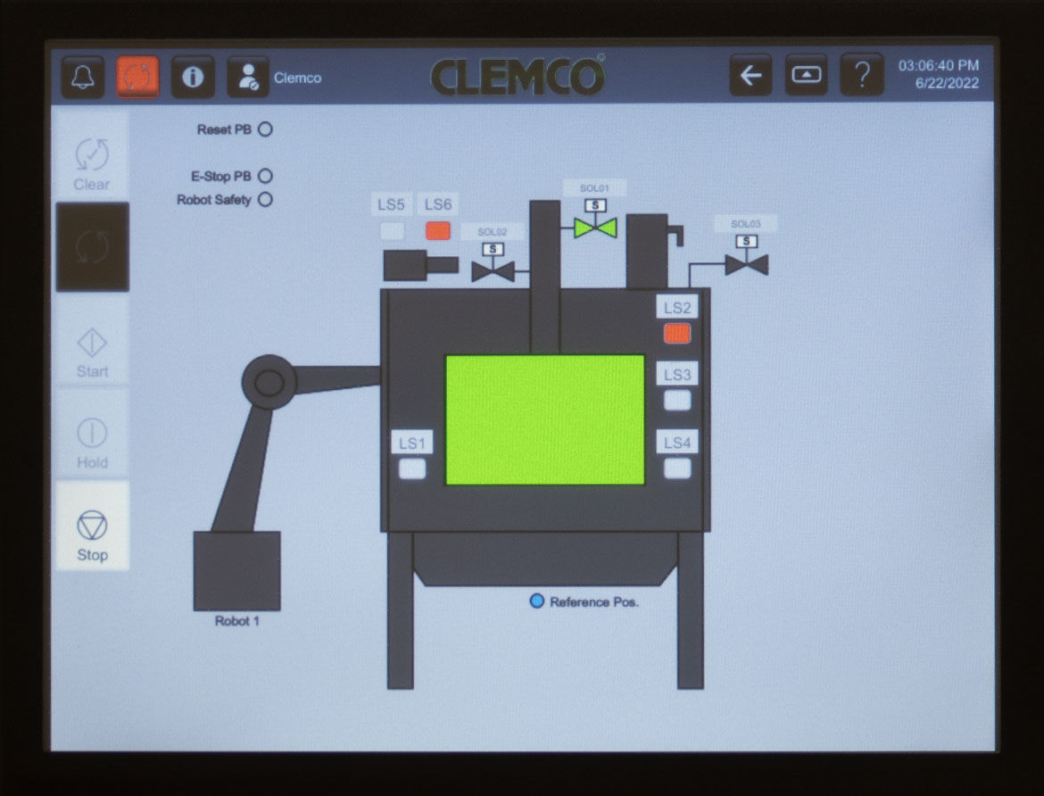 Automation control system - CLEMCO INDUSTRIES