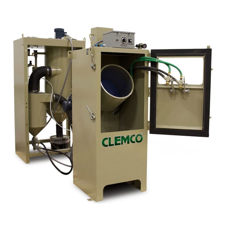 Pressure blast cabinet - BNP-166 - CLEMCO INDUSTRIES - manual