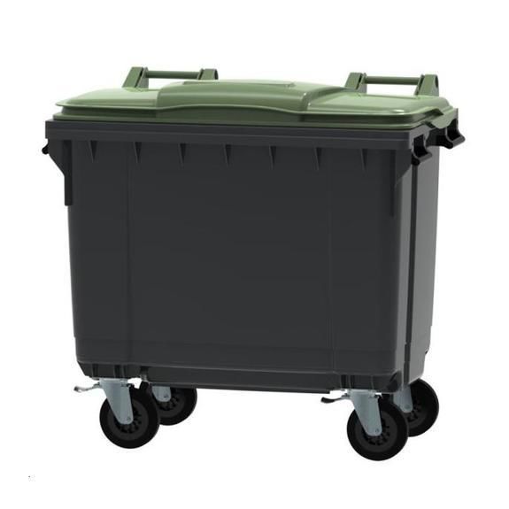 Recycled plastic waste container - 423376 - ESE GmbH - for recycling ...