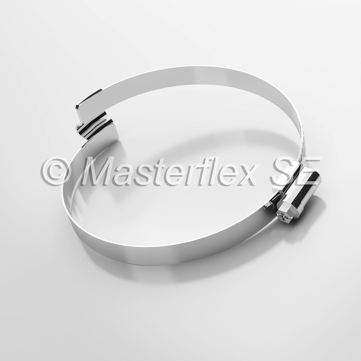 Stainless steel hose clamp - Master-Grip - Masterflex SE - screw / band ...