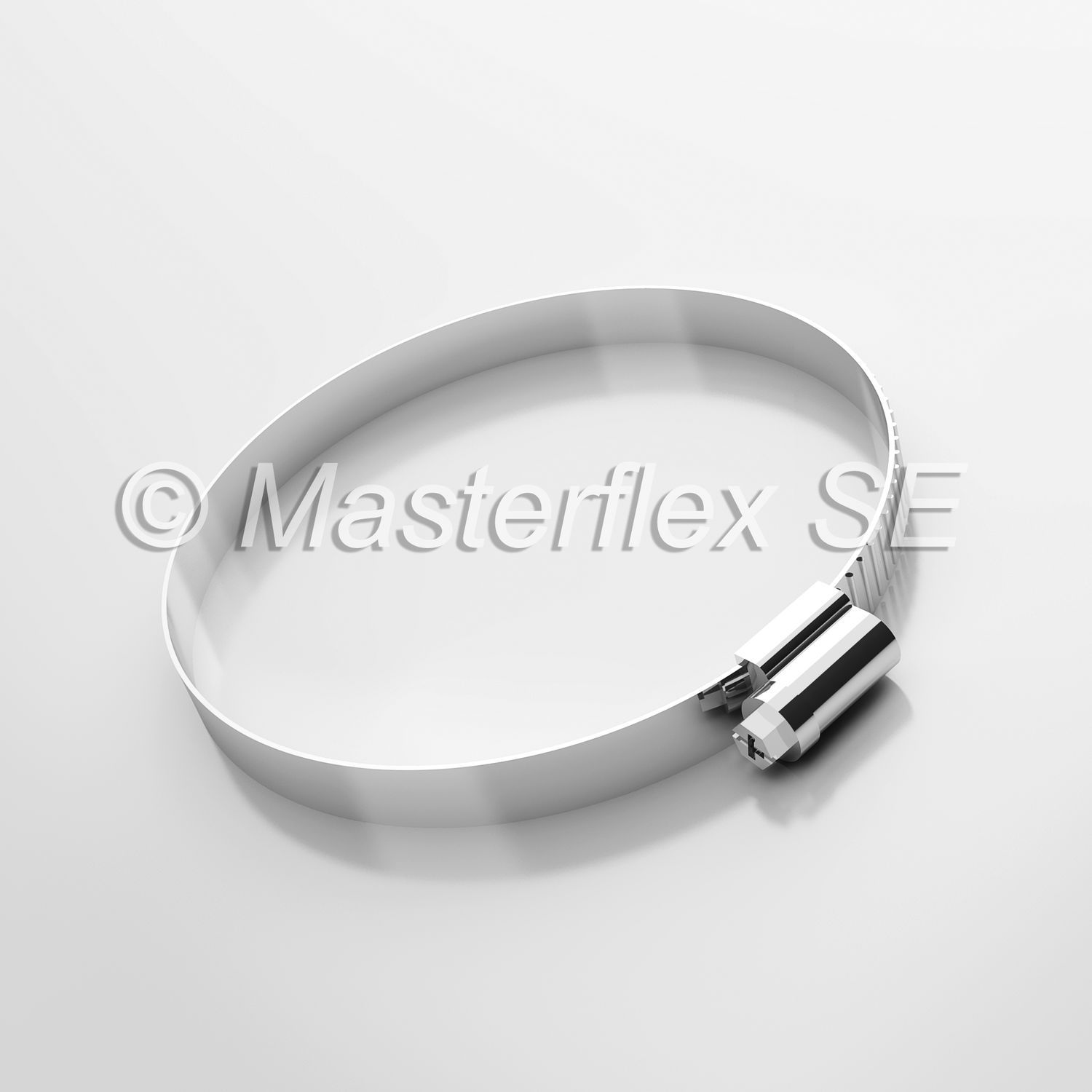 Galvanized steel hose clamp - 002039 - Masterflex SE - worm / band