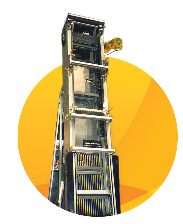 Bar screen - Mahr® - Headworks Bio Inc. - for wastewater treatment