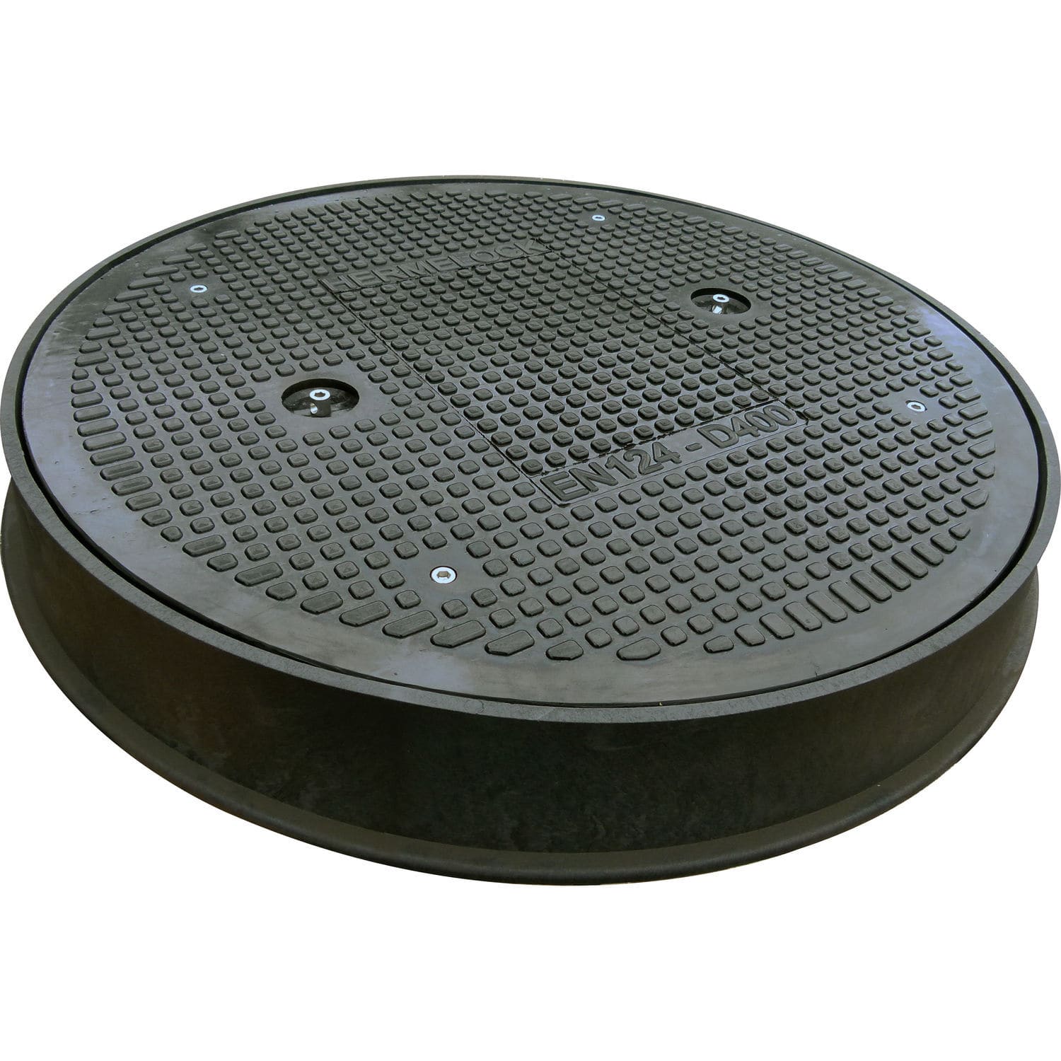 Glass fiber-reinforced composite manhole cover - HE800RD - Hermelock