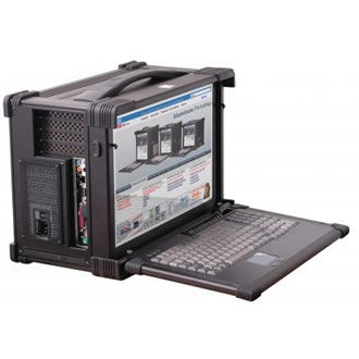 Rugged portable computer workstation - Bit-RPC 1734-i7-Server - BELTRONIC